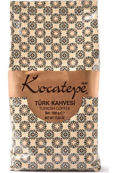 Kocatepe Türk Kahvesi 500 gr Folyo