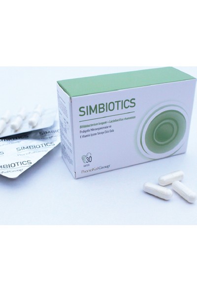 Simbiotics Probiyotik Mikroorganizmalar ve E Vitamini İçeren Takviye Edici Gıda Simbiotics Probiyotik Mikroorganizmalar ve E Vitamini İçeren Takviye Edici Gıda