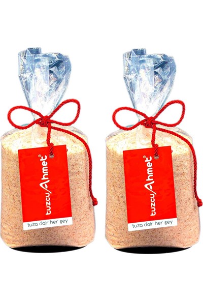 Tuzcu Ahmet 2 Adet 1 kg Öğütülmüş Doğal Himalaya Kaya Tuzu Pembe Tuzcu Ahmet 2 Adet 1 kg Öğütülmüş Doğal Himalaya Kaya Tuzu Pembe