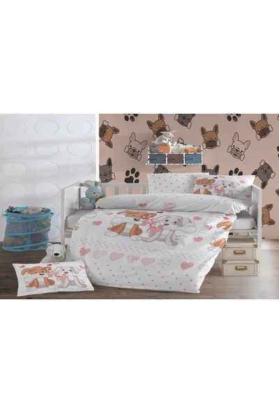 Zambak Home Zambak %100 Pamuk Bebek Nevresim Takımı - 90105