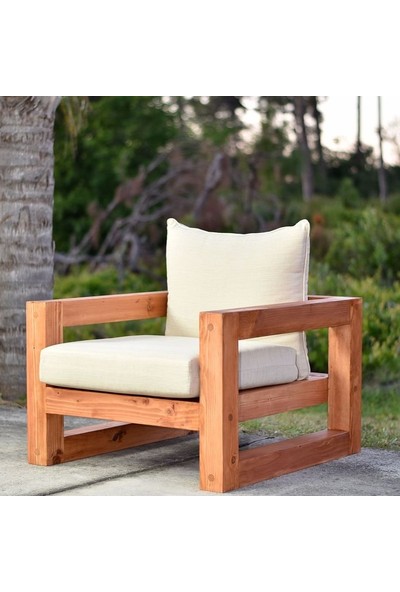 Diamur Concept Ahşap Tekli Balkon Teras Koltuğu Diamur Concept Ahşap Tekli Balkon Teras Koltuğu