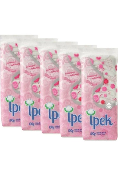 Ipek Hidrofil Pamuk 5x100 gr Ipek Hidrofil Pamuk 5x100 gr