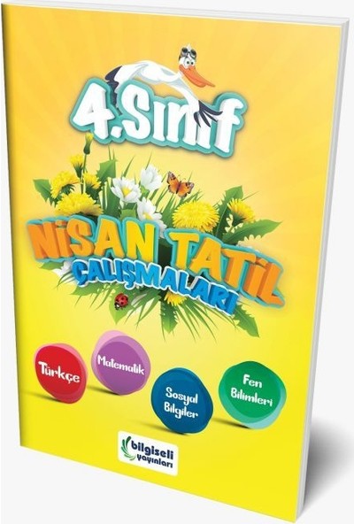 Bilgiseli Yayınları 4. Sınıf Nisan Tatil Çalışmaları