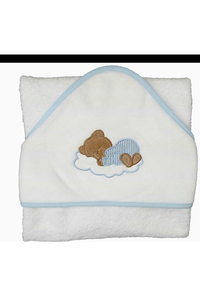 Kalite Mall Baby Kundak Banyo Havlusu Uyuyan Ayıcık Kalite Mall Baby Kundak Banyo Havlusu Uyuyan Ayıcık