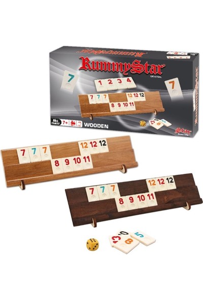 Star Rummystar Ahşap Okey Takımı