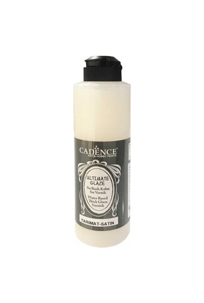 Cadence Boya Ultimate Glaze Yarı Mat Kalın Sır Vernik 120ML Cadence Boya Ultimate Glaze Yarı Mat Kalın Sır Vernik 120ML