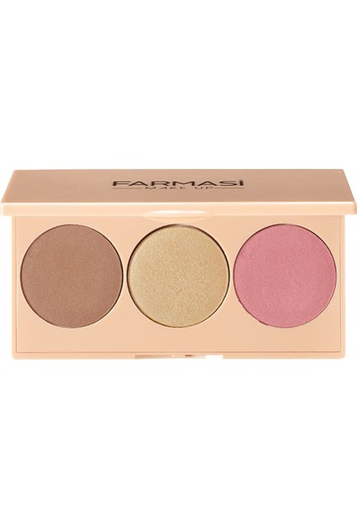 Farmasi 3 Lü Yüz Paleti 15 gr