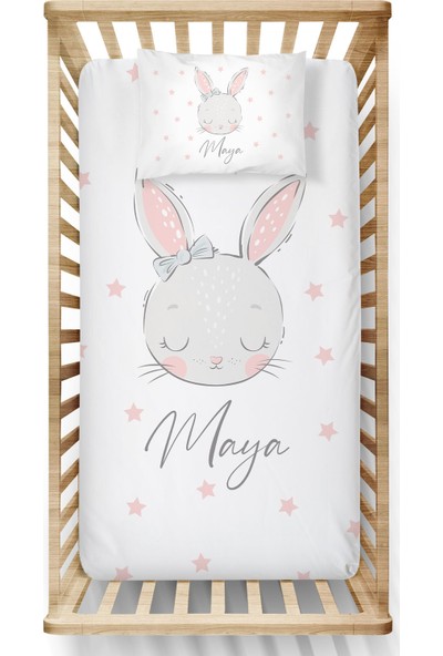 Tuğba Kuğu İsme Özel Lastikli Çarşaf Seti - For Baby Serisi - 60x120 Tuğba Kuğu İsme Özel Lastikli Çarşaf Seti - For Baby Serisi - 60x120