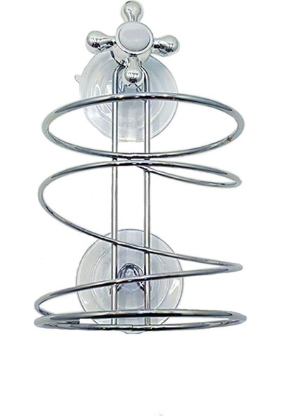 Hünkar Concept Vantuzlu Metal Saç Kurutma Makinesi Askısı