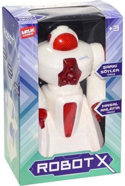 Birlik Oyuncak Türkçe Şarkı Söyleyen Masal Anlatan Pilli Robot x Birlik Oyuncak Türkçe Şarkı Söyleyen Masal Anlatan Pilli Robot x