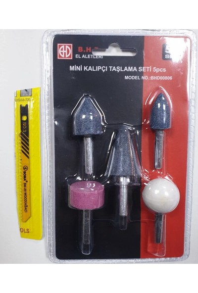 Makroyapı 5 Parça Mini Kalıpçı Taşlama Seti Uç Vızvız Seti ve Dekupaj Ucu Makroyapı 5 Parça Mini Kalıpçı Taşlama Seti Uç Vızvız Seti ve Dekupaj Ucu
