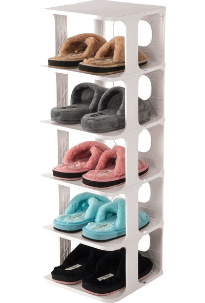 Pazarika Indiana Plastik Çok Katmanlı Ayakkabı Rafı, Düzenleyici, Organizeri Pazarika Indiana Plastik Çok Katmanlı Ayakkabı Rafı, Düzenleyici, Organizeri