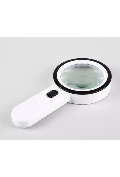 Rekotools -12 Ledli Işıklı El Büyüteci 90 mm