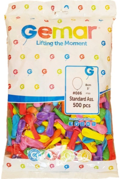 Gemar Balon Su Balonu Mini Boy 500 Adet Gemar Balon Su Balonu Mini Boy 500 Adet