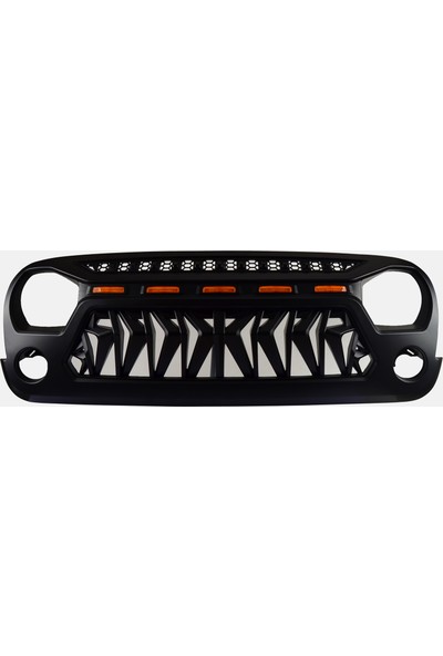 Jeep Wrangler Rubicon Jk Ledli Shark Ön Panjur 2007-2017 Jeep Wrangler Rubicon Jk Ledli Shark Ön Panjur 2007-2017