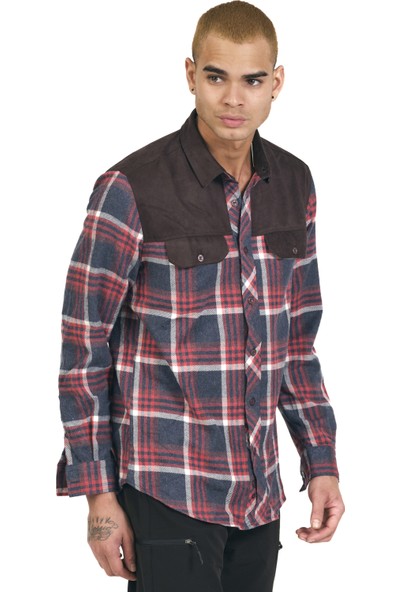 Q&steinbock Olimpos Omuz Parçalı Oduncu Erkek Gömlek Q&steinbock Olimpos Omuz Parçalı Oduncu Erkek Gömlek