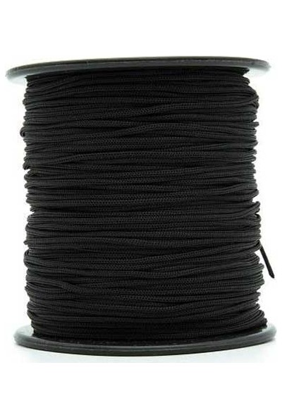 Pazarhan Paraşüt Ip Makara 100 Metre Siyah