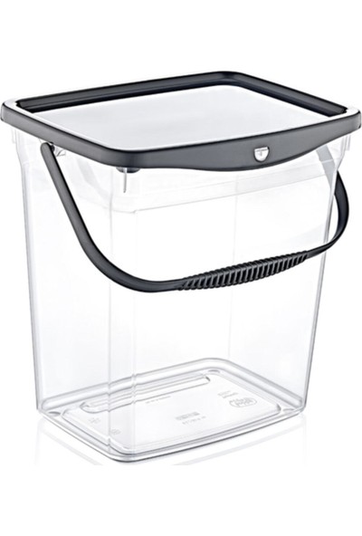 Nethome Şeffaf Q-Box Deterjan Kutusu 6 Litre Nethome Şeffaf Q-Box Deterjan Kutusu 6 Litre