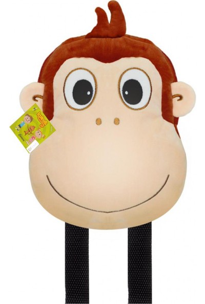 Selay Toys Kahverengi Renk Peluş Kukuli Çanta 35 cm Selay Toys Kahverengi Renk Peluş Kukuli Çanta 35 cm