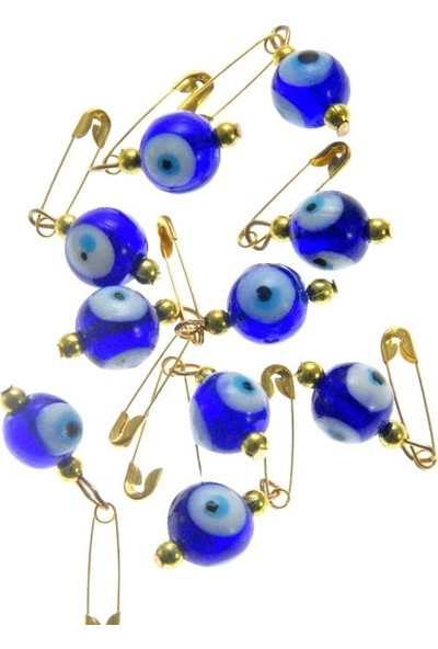 Hdmarketim Maşallahlık Iğneli Cam Nazar Boncuğu 10 Adet 1,cm 5966 Hdmarketim Maşallahlık Iğneli Cam Nazar Boncuğu 10 Adet 1,cm 5966