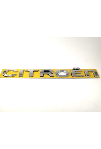 Quwa Cıtroen C3 - C4 Büyük Bagaj Yazısı