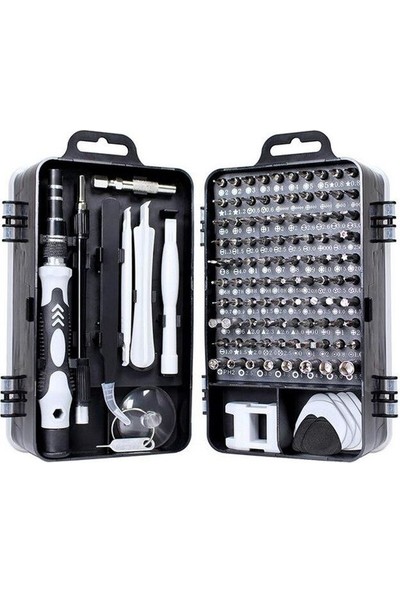 Yukka Siyah Çoklu Tornavida Seti (Yurt Dışından)