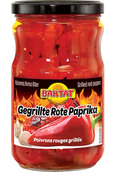 Baktat Közlenmiş Biber 660 cc 2 'li Kavanoz Baktat Közlenmiş Biber 660 cc 2 'li Kavanoz