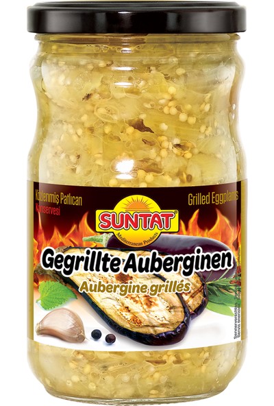 Suntat Közlenmiş Patlıcan 660 cc 2'li Kavanoz