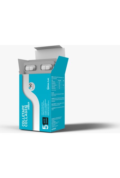Dersal İlaç Colletape Collagen Ultra 60 Tablet