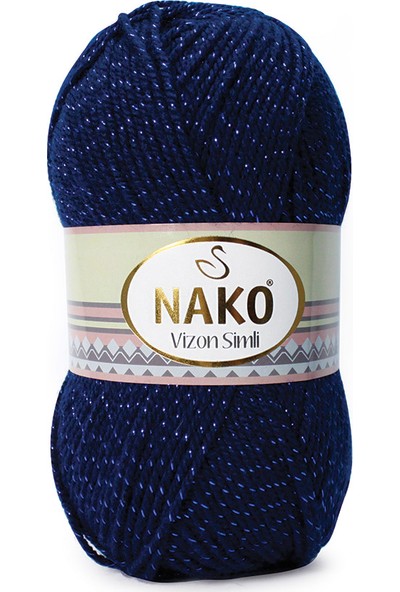 Nako Vizon Simli 148P Lacivert Nako