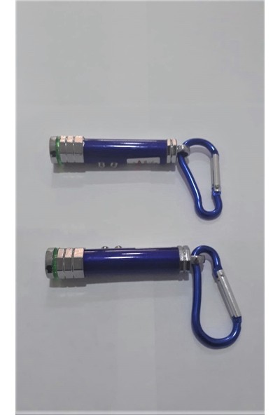 Burdabuldu Metal Fener Kedi Oyuncak Lazeri 3 Aşamalı 2 Adet