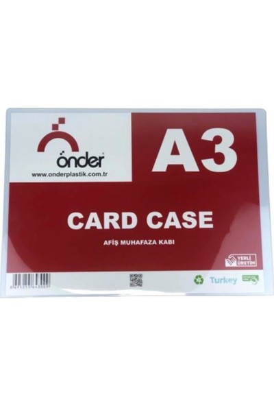 Önder A3 Afiş Muhafaza Kabı