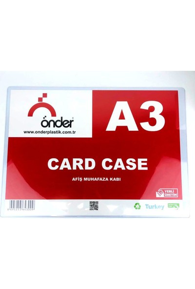 Önder A3 Afiş Muhafaza Kabı 10'lu