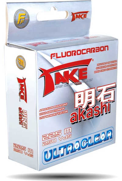 Lineaeffe Akashi Ultra Fluoro Carbon 225M Misina Lineaeffe Akashi Ultra Fluoro Carbon 225M Misina
