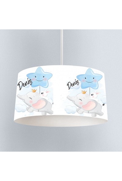 Trendy Goo Kişiye Özel Dijital Baskı Sarkıt Abajur 12