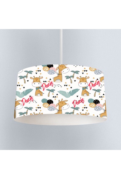 Trendy Goo Kişiye Özel Dijital Baskı Sarkıt Abajur 37