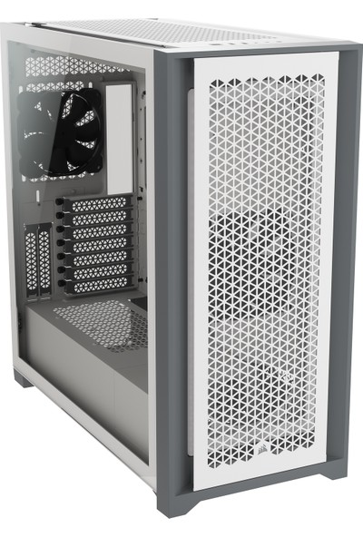 Corsaır 5000D Airflow Tempered Glass Beyaz Mid Tower Kasa CC-9011211-WW Corsaır 5000D Airflow Tempered Glass Beyaz Mid Tower Kasa CC-9011211-WW