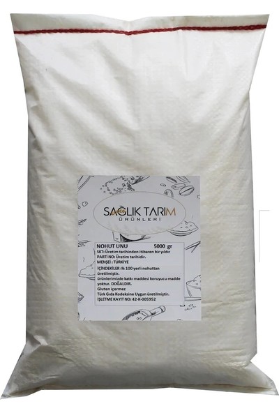 SAĞLIK TARIM ÜRÜNLERİ Nohut Unu 5 kg