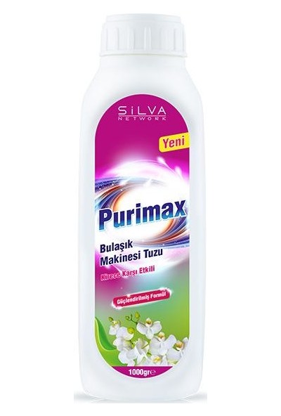 Silva Purimax Bulaşık Makinesi Tuzu Kirece Karşı ETKILI1000 G Silva Purimax Bulaşık Makinesi Tuzu Kirece Karşı ETKILI1000 G