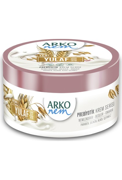 Arko Nem Prebiyotik Krem Serisi Yulaf Sütü 250 ml