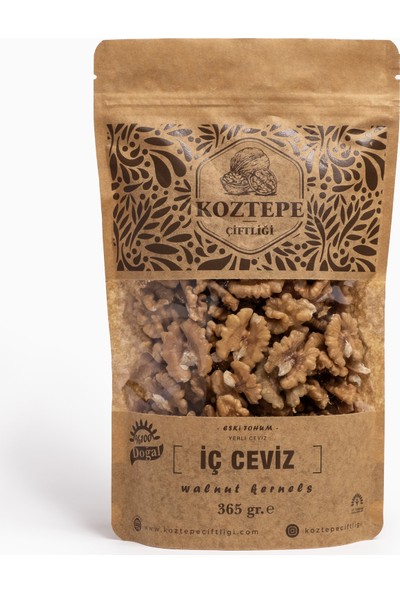 Koztepe Çiftliği Yerli Tohum Iç Ceviz 365 G Koztepe Çiftliği Yerli Tohum Iç Ceviz 365 G