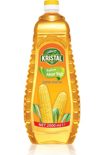 Kristal Rafine Mısır Yağı Pet Şişe 2 Lt Kristal Rafine Mısır Yağı Pet Şişe 2 Lt