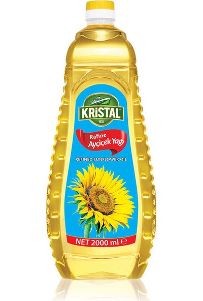 Kristal Rafine Ayçiçek Yağı Pet Şişe 2 Lt Kristal Rafine Ayçiçek Yağı Pet Şişe 2 Lt