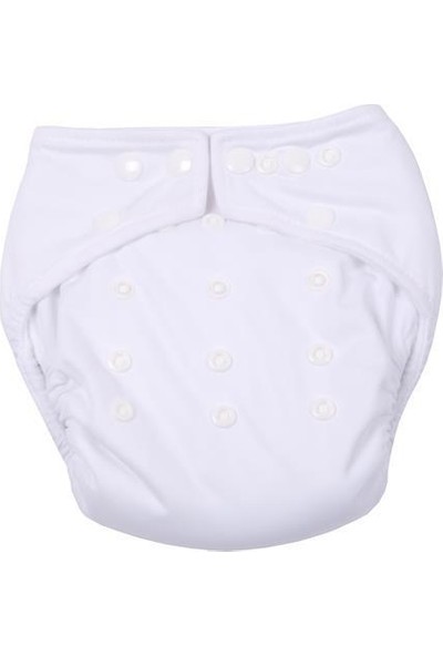 Babyneo Tek Beden Yıkanabilir Fleece Bebek Bezi Beyaz Babyneo Tek Beden Yıkanabilir Fleece Bebek Bezi Beyaz