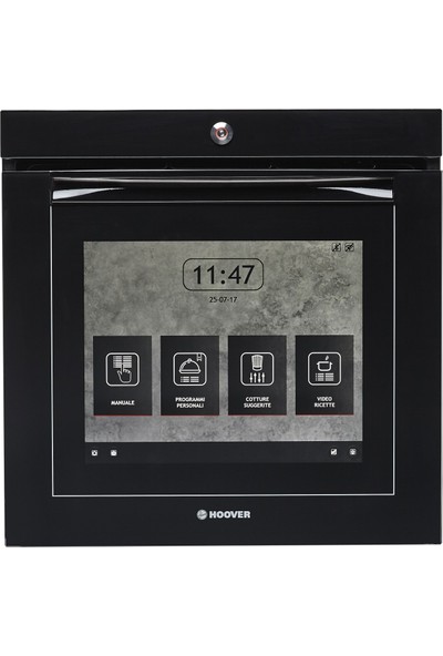 Hoover VISION/E 80 lt Wi-Fi Bağlantılı Ankastre Fırın - Siyah