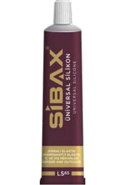 Sibax LS65 Üniversal Tüp Silikon Şeffaf 40 Ml. Sibax LS65 Üniversal Tüp Silikon Şeffaf 40 Ml.