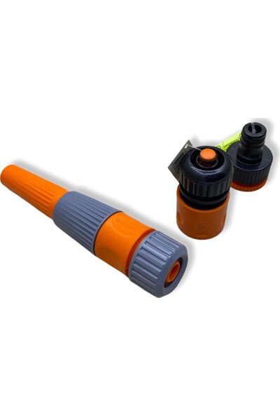 Medalyan Ayarlı Lans Sprey Hortum Ucu Hortum Bağlantı Adaptörü 3'lü Set
