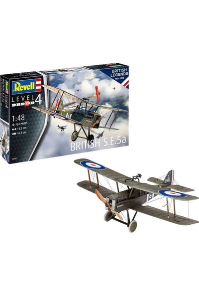 Revell Maket British Se 5A Raf 3907
