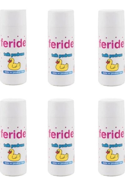Feride Pudra 75GR * 6 ( 6 Adet) Feride Pudra 75GR * 6 ( 6 Adet)