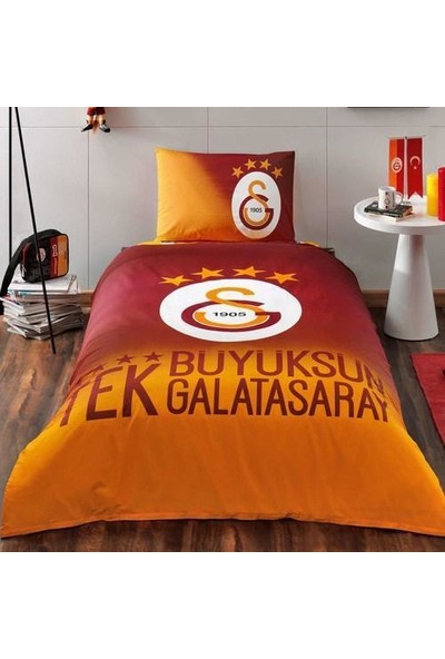 Taç Lisanslı Complete Set Tek Kişilik Galatasaray 4 Yıldızlı